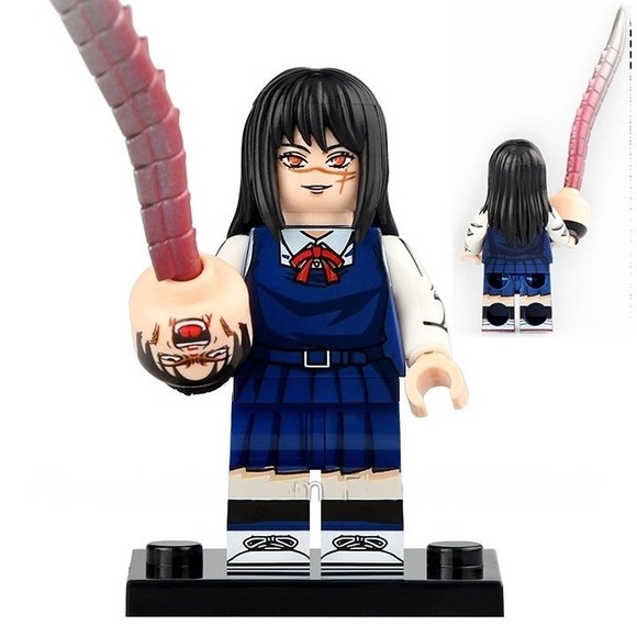 Toys | Asa Mitaka Minifigure Custom Chainsaw Man Minifigures Figure Toy ...